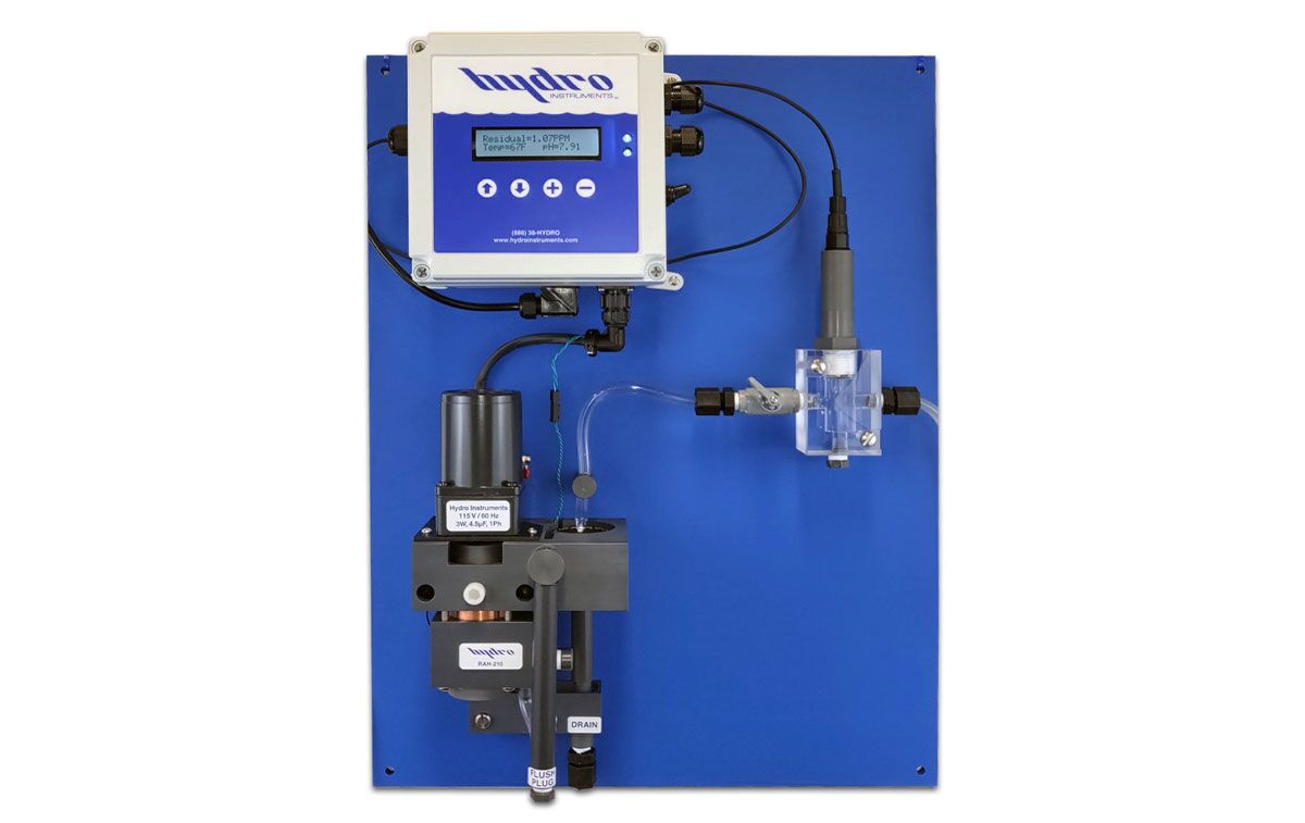 RAH-210 Residual Analyzer | Chlorine Analyzer | Hydro Instruments